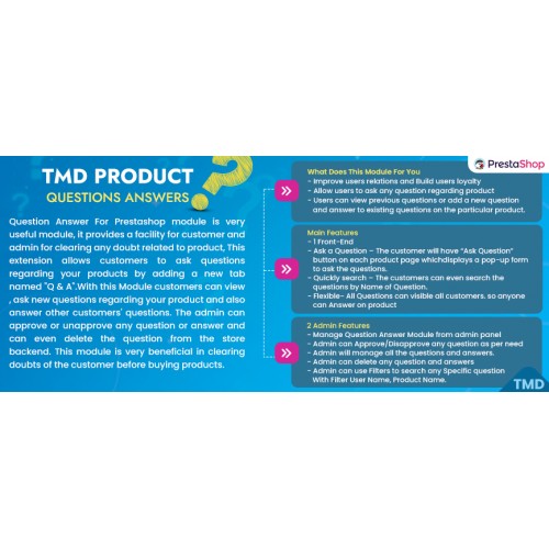 PrestaShop Question & Answer Module